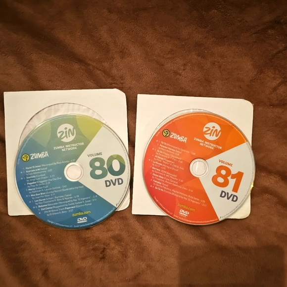 Zumba Fitness | Media | Zumba Fitness Zin Workout Dvds Volumes 8 8 Set ...